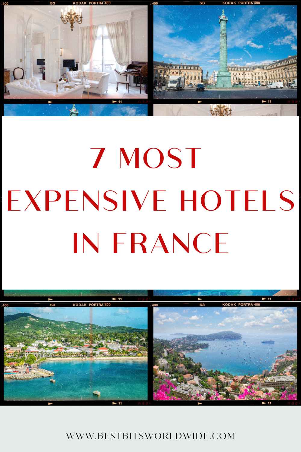7 Most Expensive Hotels in France